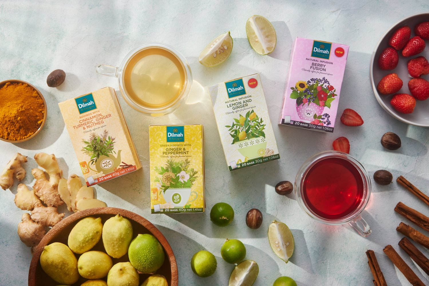 Natural Infusions | Herbal Tea South Africa | Dilmah Flavored Tea ...