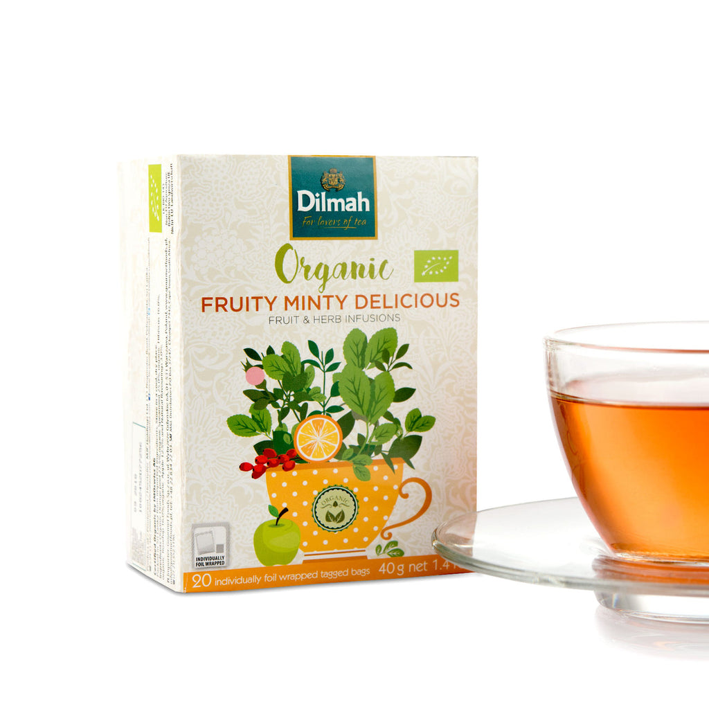 Mint And Fruit Flavored Tea Bags South Africa | Dilmah Tea Mint ...