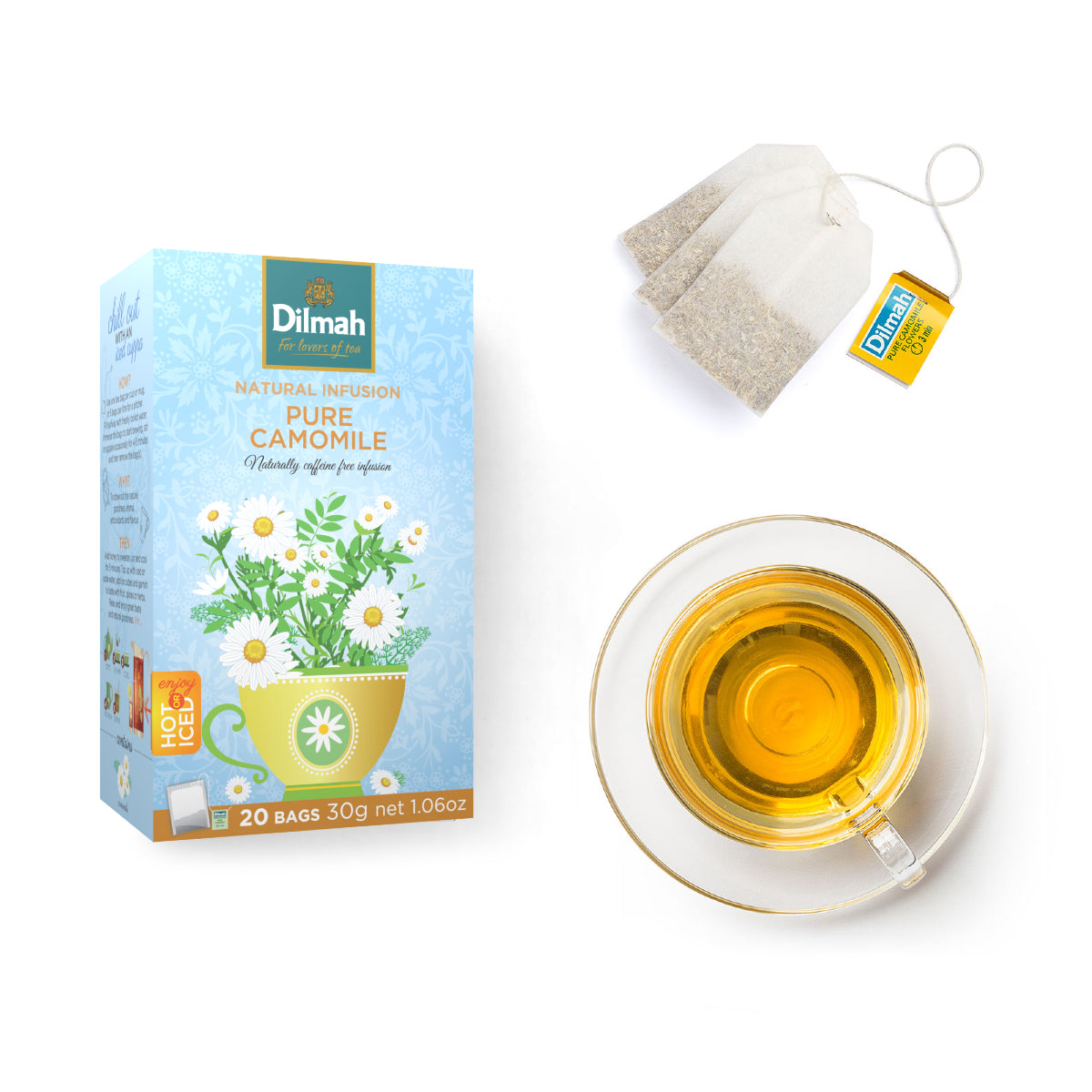 Camomile Tea South Africa | Dilmah Tea Chamomile Tea Bags – Dilmah ...