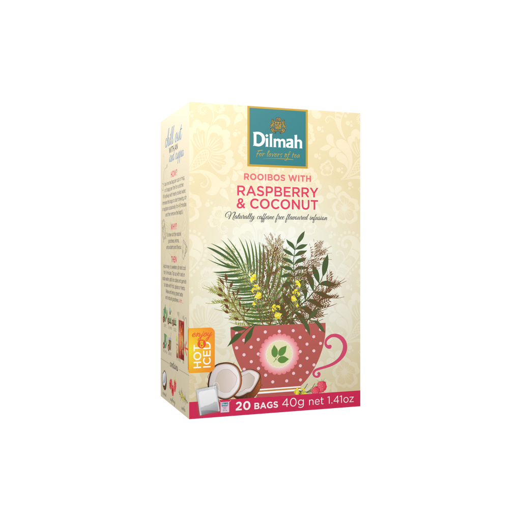 Loose Rooibos Tea South Africa | Dilmah Raspberry Herbal Tea – Dilmah ...